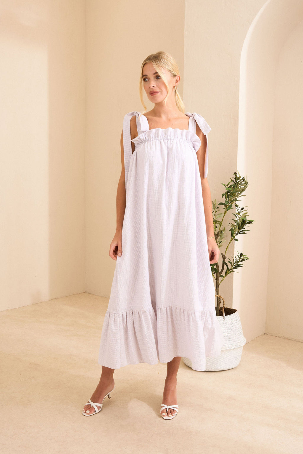 Grey Lyra Dress – Spirit & Grace